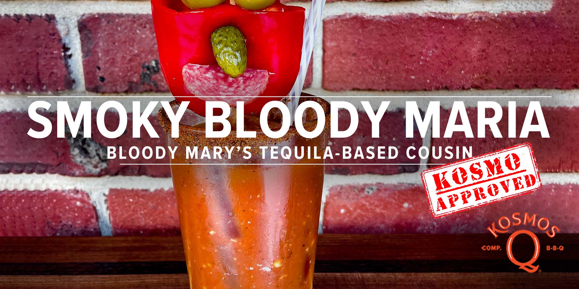 Smoky Bloody Maria Cocktail Recipe | Kosmo's Q - Kosmos Q BBQ Products ...