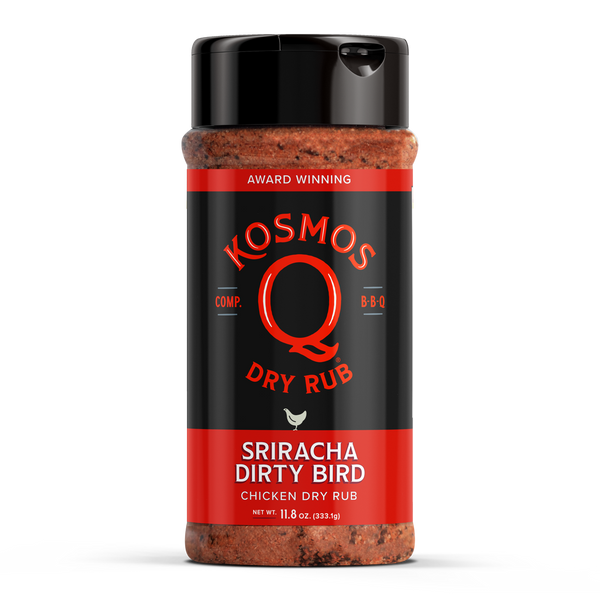 Dirty Bird Sriracha Barbecue Rub - Spicy Perfection - Kosmos Q BBQ ...