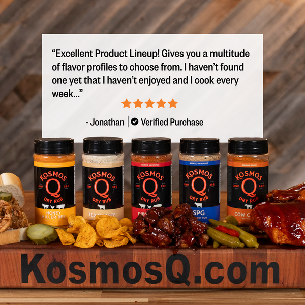 Kosmos Q Classic Rubs - 5 Pack Combo + FREE GIFTS! - Kosmos Q BBQ ...