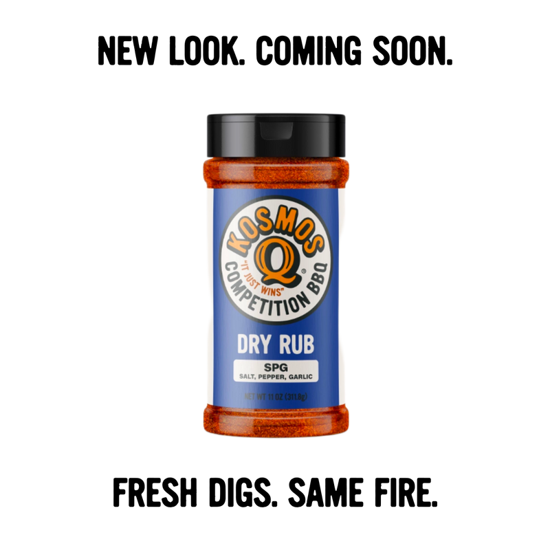 Kosmos Q SPG BBQ Dry Rub - Kosmos Q BBQ Products & Supplies