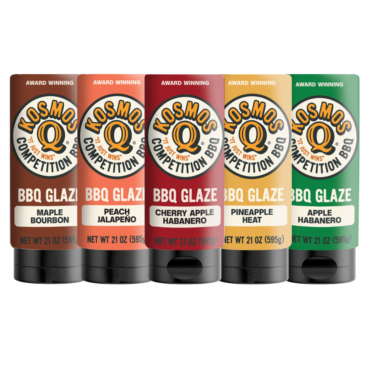 Kosmo's Q Rib Glaze 5 Pack | Kosmo's Q - Kosmos Q BBQ Products & Supplies