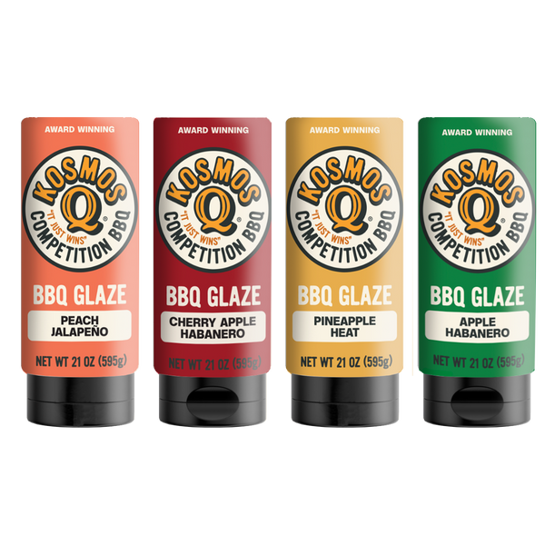 Kosmo's Q Rib Glaze 4 Pack | Kosmo's Q - Kosmos Q BBQ Products & Supplies