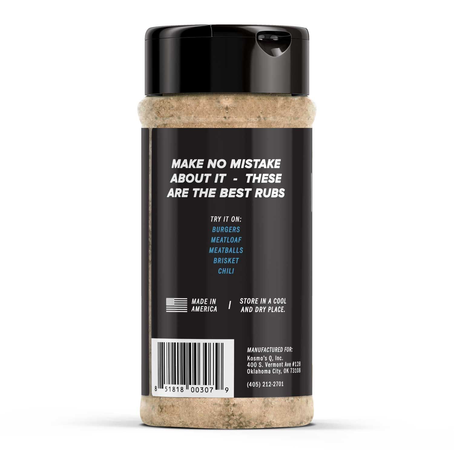 Sizzlin' Burger Rub | Perfectly Seasoned Flavor | Kosmos Q - Kosmos Q ...